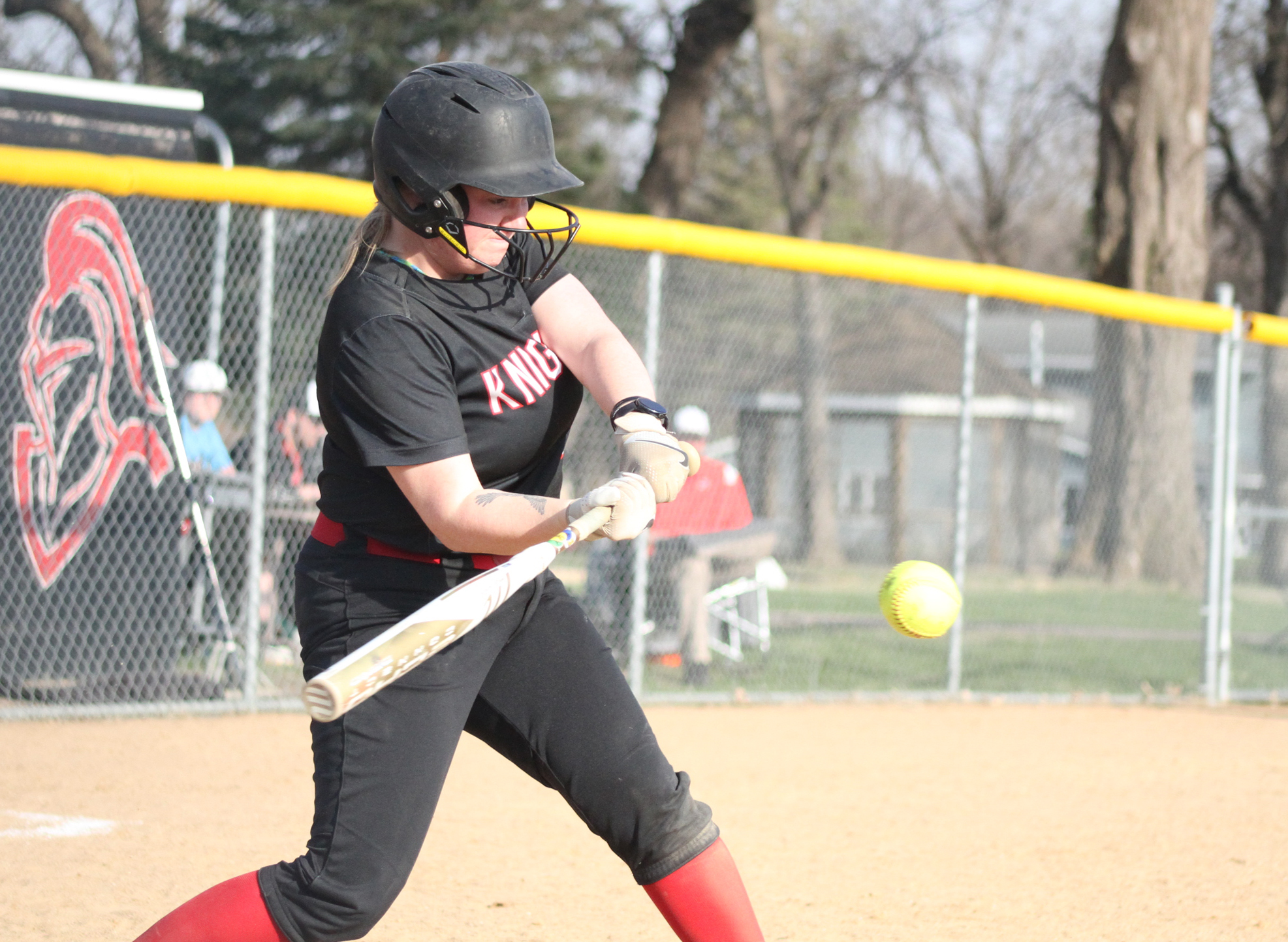 Knights end softball season on high note, sweep Maranatha | News ...